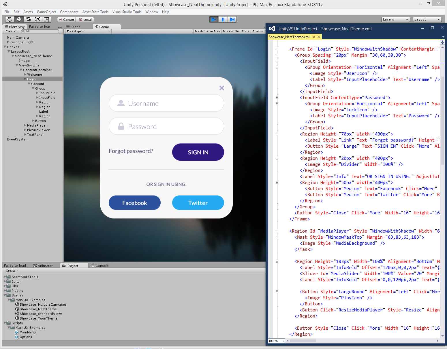 MarkLight | Unity Presentation Framework